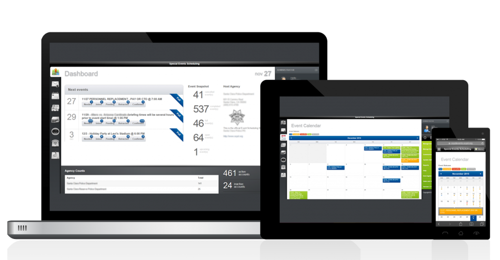 Police Off Duty Scheduling Software by Game Day Staffing